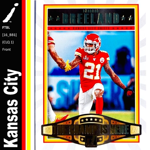 NFL | Other | Kansas City Chiefs Bashaud Breeland Ftbl 6bb1 | Poshmark